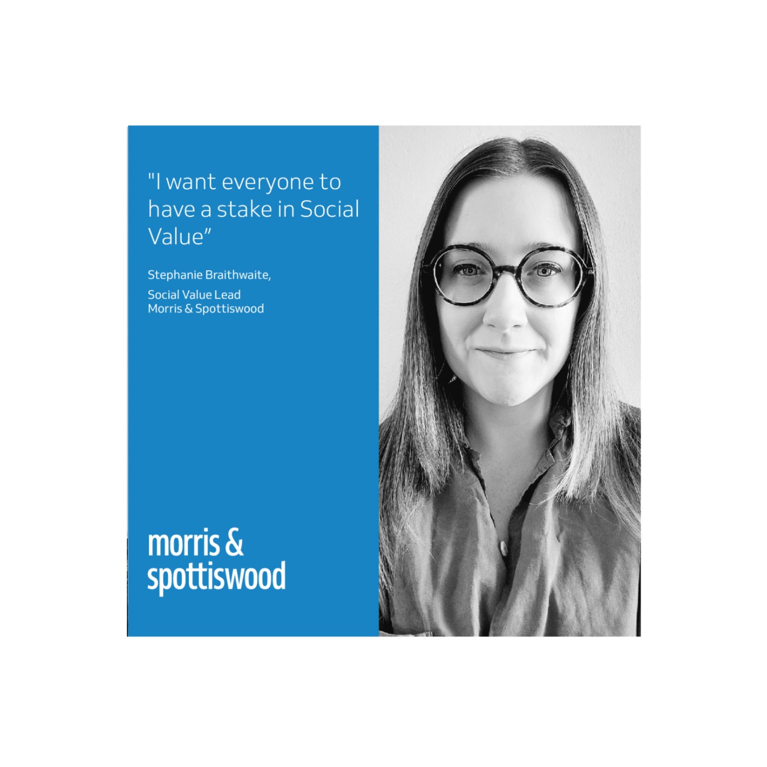 Meet our new Social Value Lead, Stephanie Braithwaite | Morris ...
